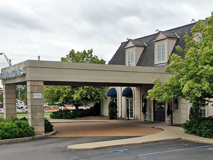 The Library's stately exterior welcomes you like a good book's opening chapter&mdash;elegant, inviting, and promising delicious stories within.