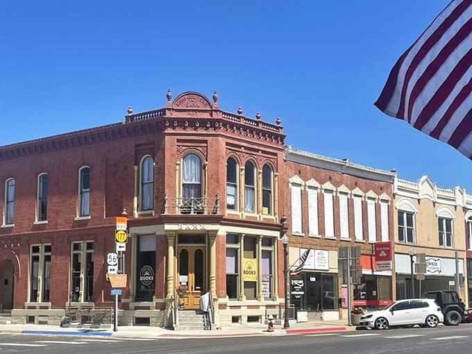 Historic brick buildings line Main Street in Council Grove, where the past isn't just preserved&mdash;it's still open for business.