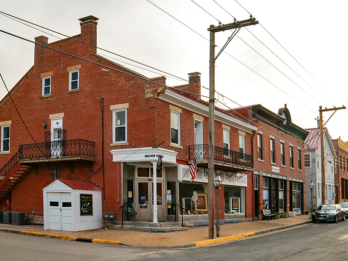 Historic brick buildings with character-filled facades anchor downtown Ste. Genevieve, where 18th-century French colonial charm meets modern-day hospitality.