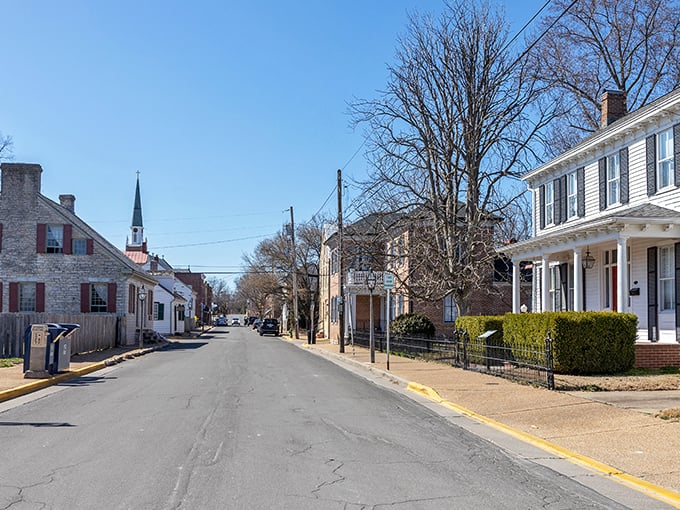 Historic brick buildings with character-filled facades anchor downtown Ste. Genevieve, where 18th-century French colonial charm meets modern-day hospitality.