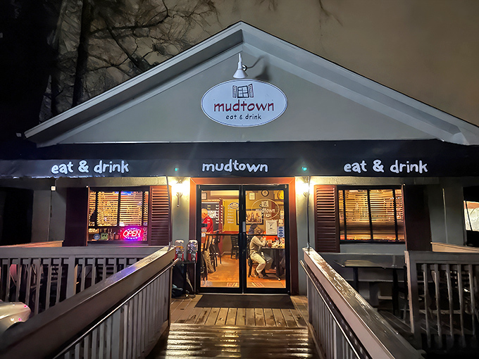 This neighborhood gem could easily become your second living room.