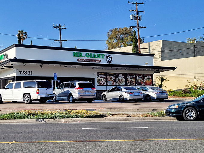 The unassuming exterior of Mr. Giant in Whittier hides culinary treasures that locals have cherished for years. Sometimes the best food comes from the most modest packages.