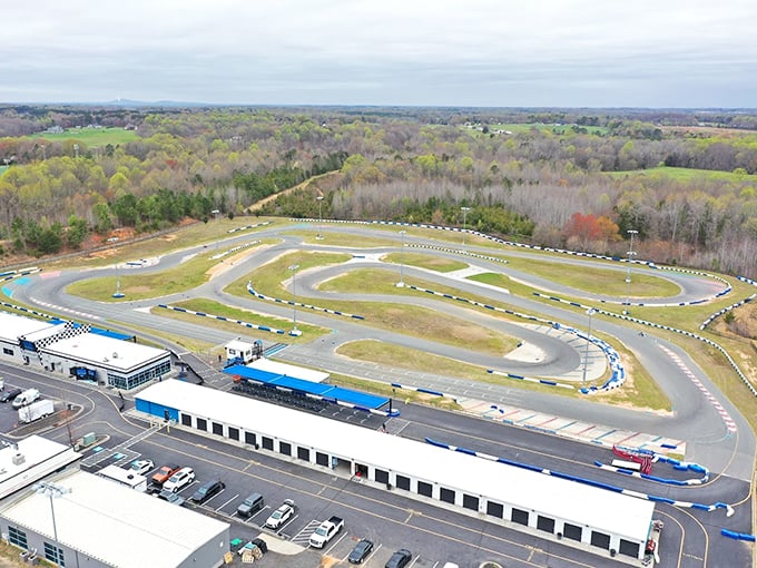 1. this insanely fun go kart track in north carolina will take you on an unforgettable ride