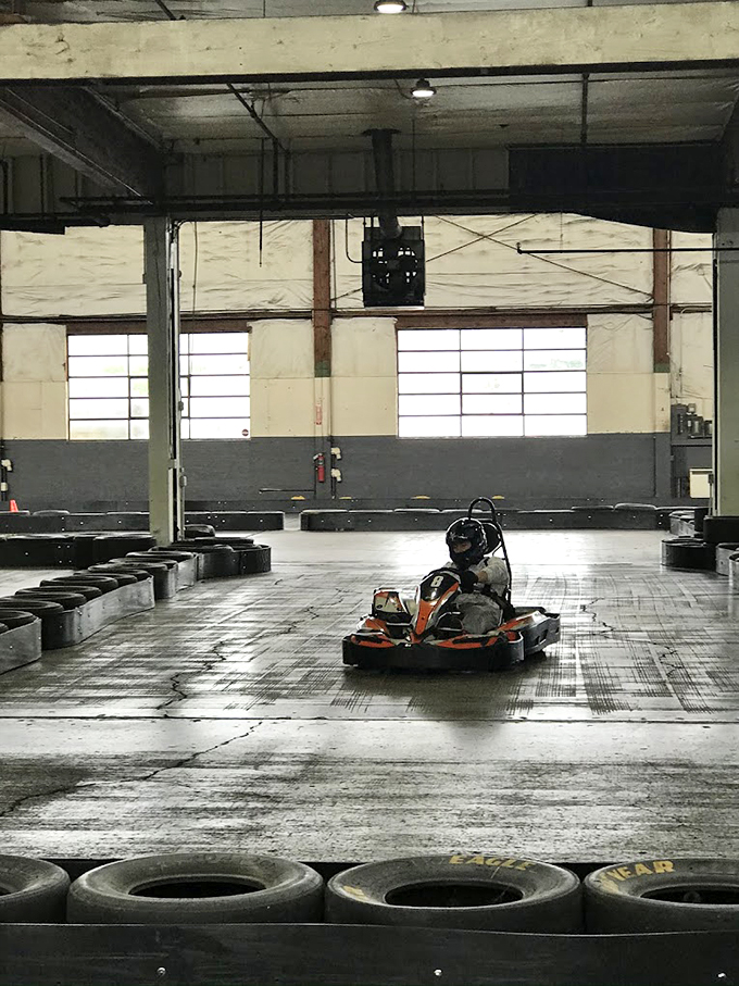 The ultimate playground for speed demons &ndash; a sprawling indoor track where rubber meets concrete and adult responsibilities temporarily disappear.