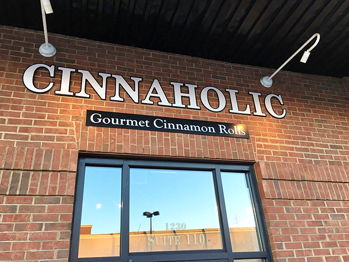 The brick facade of Cinnaholic beckons like a siren song to sweet-toothed travelers. This unassuming storefront houses Atlanta's gooiest treasures.