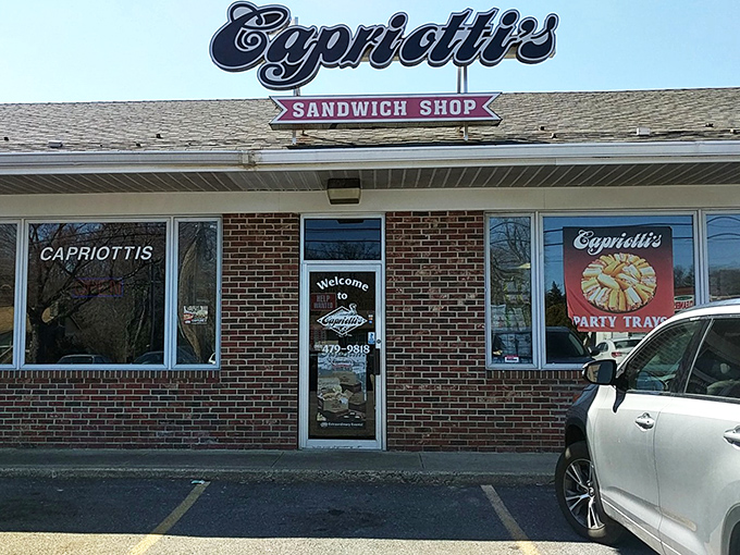 Welcome to sandwich nirvana! Capriotti's brick facade might not scream 'gourmet,' but trust me, these subs are the stuff of legend.