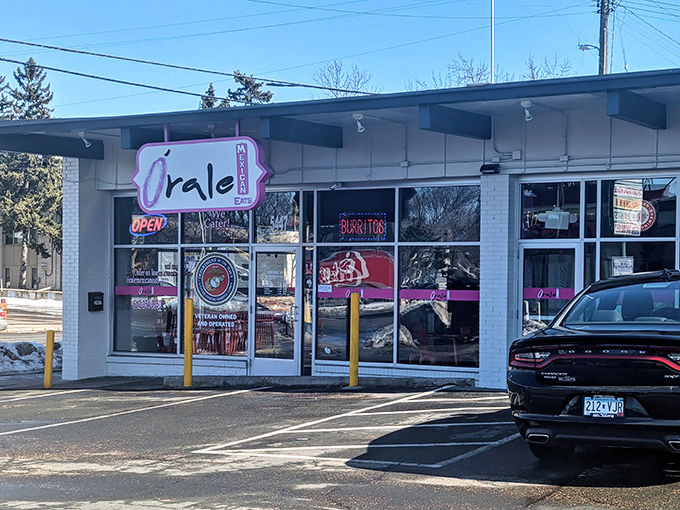 The pink neon sign beckons like a lighthouse for the hungry&mdash;&Oacute;rale's modest exterior hides culinary treasures that would make your abuela proud.