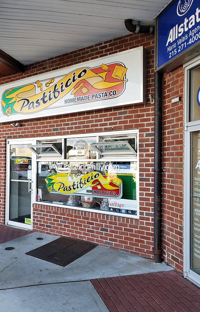 The unassuming brick storefront might not scream "food paradise," but like all great Philadelphia treasures, Pastificio hides its delicious secrets in plain sight.