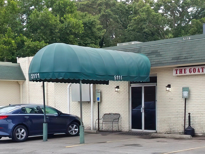 The unassuming exterior of Pam's Farmhouse hides culinary treasures within&mdash;proof that great breakfast joints never waste energy on flashy facades.