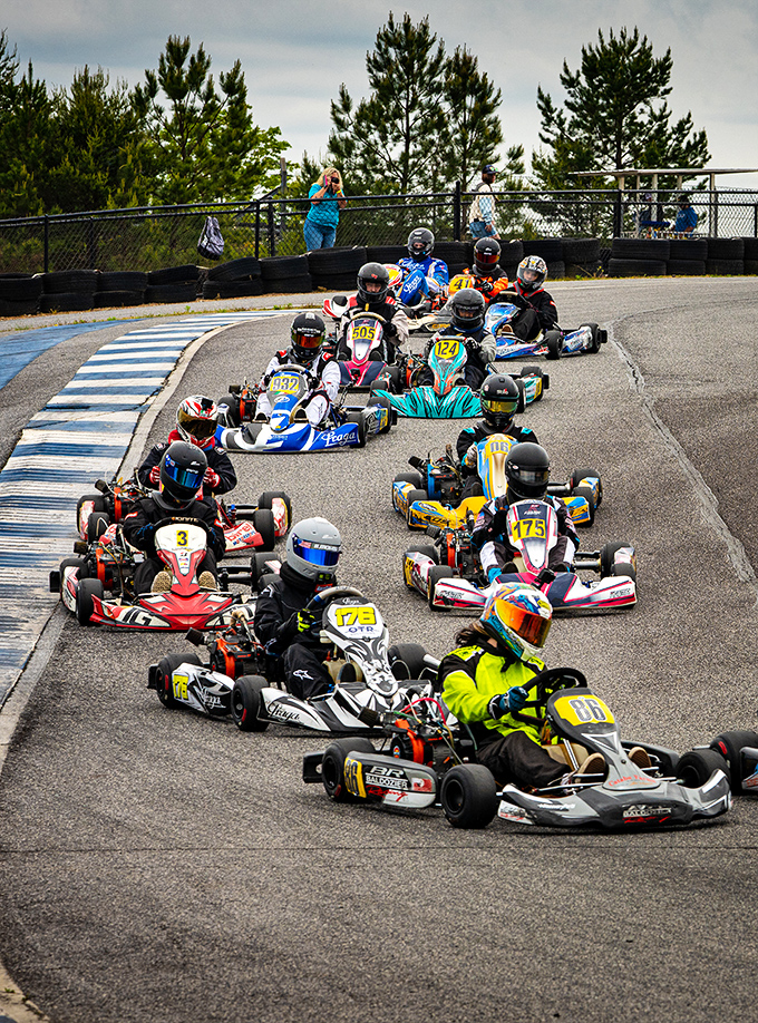 A motorsports paradise nestled in North Georgia's rolling hills. From above, it's like someone supersized your childhood Hot Wheels track dreams.
