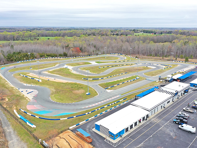 The ultimate playground for speed demons sprawls across the North Carolina landscape, where asphalt dreams and hairpin turns await.