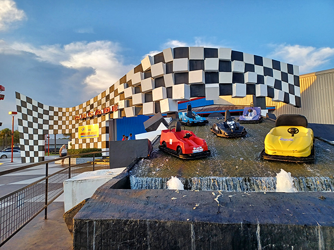 Young racers start their racing careers early at Broadway Grand Prix, where future Formula 1 champions are born daily.