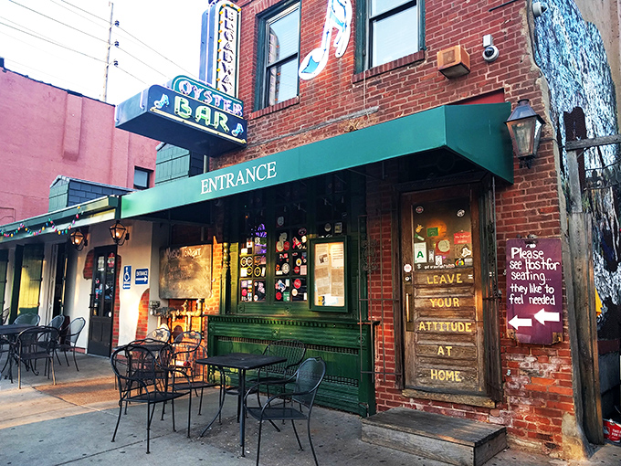 The neon sign stops you in your tracks like a good Cajun punchline &ndash; vibrant, bold, and promising delights that would make even New Orleans jealous.