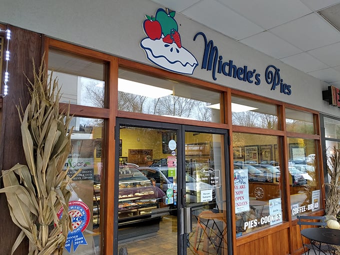 The unassuming storefront of Michele's Pies in Norwalk might fool you, but Connecticut pie pilgrims know this is the gateway to buttery, flaky heaven.