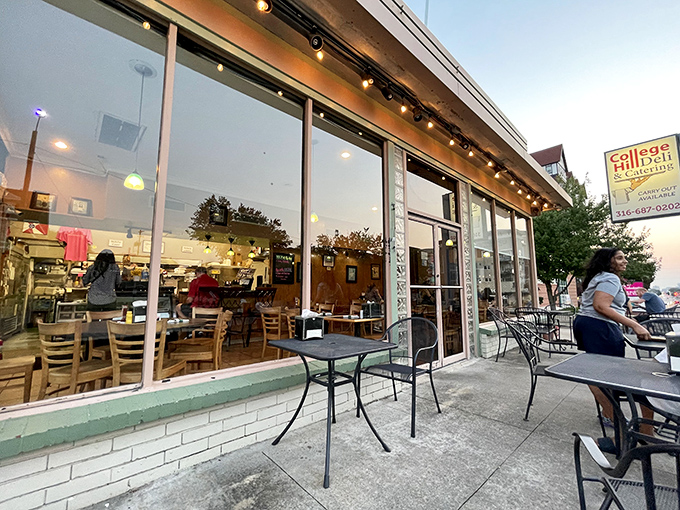 The unassuming storefront of College Hill Deli beckons with promise &ndash; large windows revealing the culinary treasures within and outdoor seating for perfect people-watching.