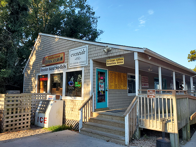 The unassuming coastal charm of Duck Donuts' original location belies the sugar-coated revolution happening inside. Beach vacation memories in building form.