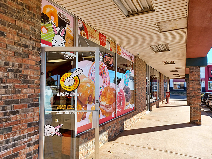 The unassuming storefront belies the sugary treasures within&mdash;like finding the Willy Wonka factory tucked between a hardware store and dry cleaner. 