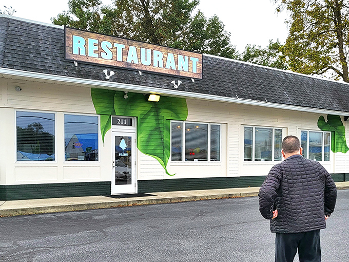 The unassuming green exterior of The Backyard in Milton might fool you, but inside awaits a culinary wonderland that'll make your taste buds dance with joy.