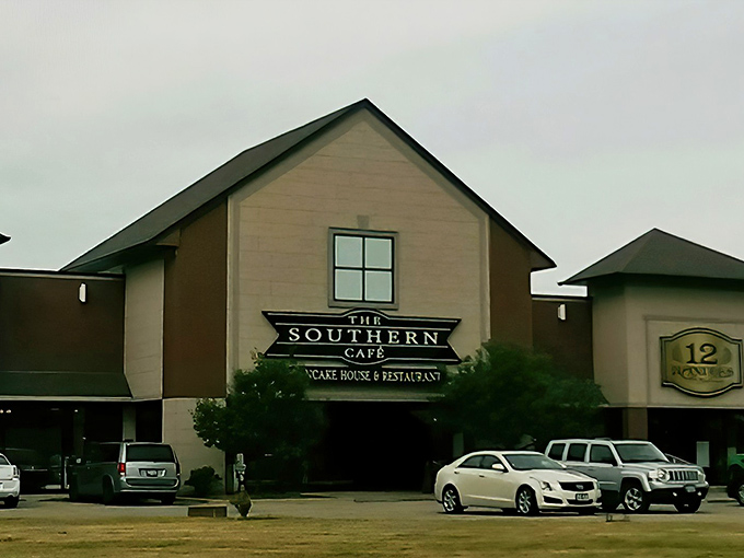 The Southern Cafe's charming farmhouse-inspired exterior promises comfort food treasures within. Worth the drive to Crest Hill!