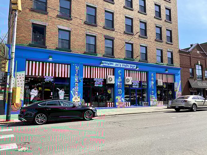 The candy-striped awnings and electric blue fa&ccedil;ade aren't just a storefront&mdash;they're a portal to your childhood. Pennsylvania's sweetest time machine awaits.