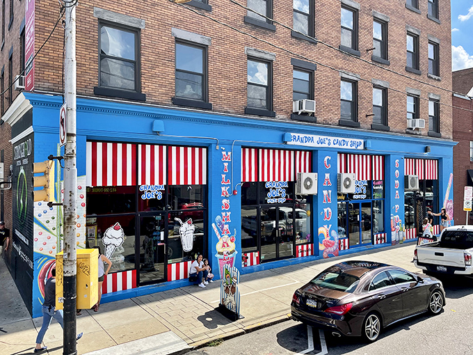 The candy-striped awnings and electric blue fa&ccedil;ade aren't just a storefront&mdash;they're a portal to your childhood. Pennsylvania's sweetest time machine awaits.