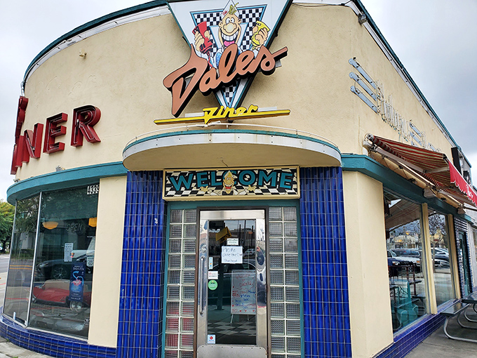 That iconic cream-colored exterior with bold red lettering isn't just a sign&mdash;it's a beacon of hope for the breakfast-deprived masses of Long Beach.