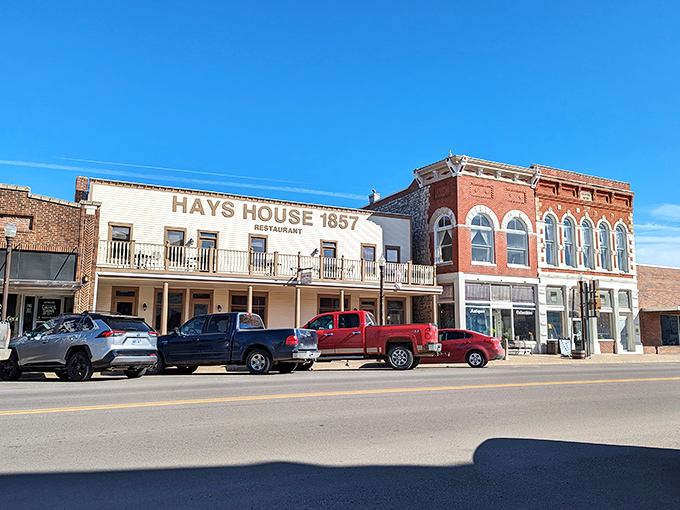 Standing proudly since 1857, this historic white clapboard facade has welcomed travelers for over 165 years. History with a side of hospitality!