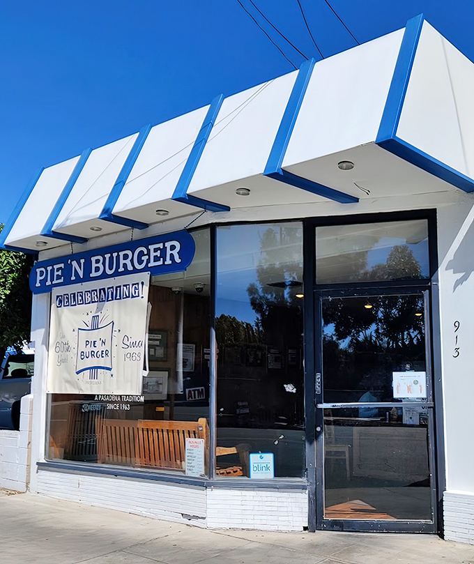 The blue-trimmed storefront hasn't changed since JFK was president, and that's exactly why we love it. Time travel never tasted so good.