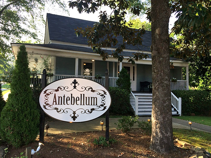 The stately front porch welcomes you like a Southern grandmother&mdash;elegant, inviting, and hiding delicious secrets behind that charming fa&ccedil;ade.
