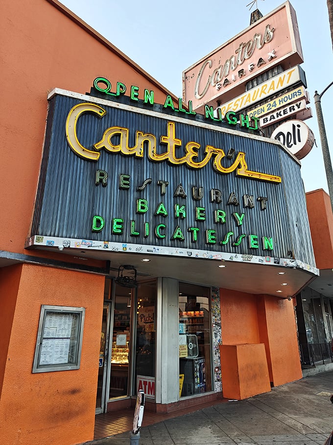 The neon-lit promise of "OPEN ALL NIGHT" isn't just signage&mdash;it's a beacon of hope for the hungry at 3 AM when good decisions are optional but great sandwiches are mandatory.