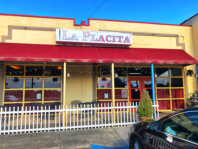 The vibrant green and yellow walls aren't just decoration&mdash;they're a preview of the colorful flavor fiesta about to happen on your plate.