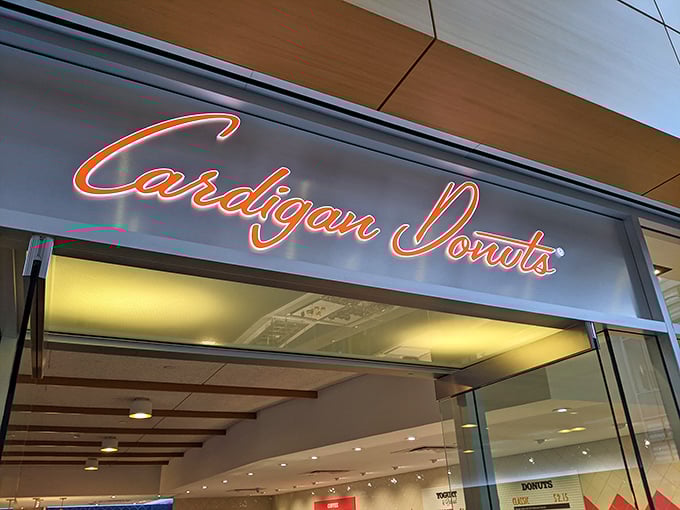The sleek storefront of Cardigan Donuts beckons from Minneapolis' City Center, promising sweet salvation from Minnesota's notorious winters.