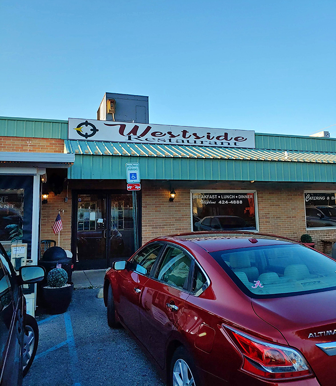 The unassuming exterior of Westside Restaurant in Milford hides culinary treasures that locals have been keeping secret for decades.