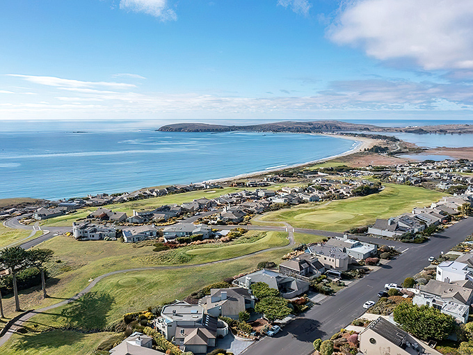Bodega Bay's panoramic coastline unfolds like nature's IMAX screen&mdash;homes perched on bluffs enjoying million-dollar views that no Netflix subscription could ever match.