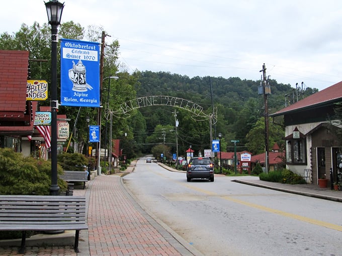 The "Alpine Helen" archway welcomes visitors to this slice of Bavaria nestled in the North Georgia mountains. Small-town charm with European flair!