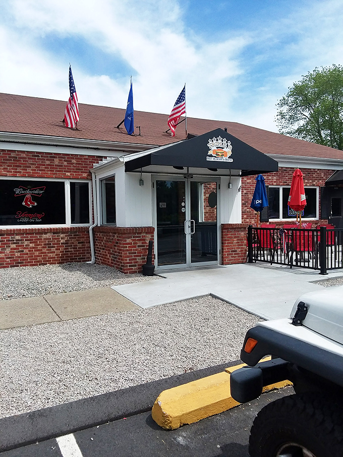 Triple B's brick exterior might not scream "culinary destination," but Connecticut locals know this unassuming building houses burger greatness worth the pilgrimage.
