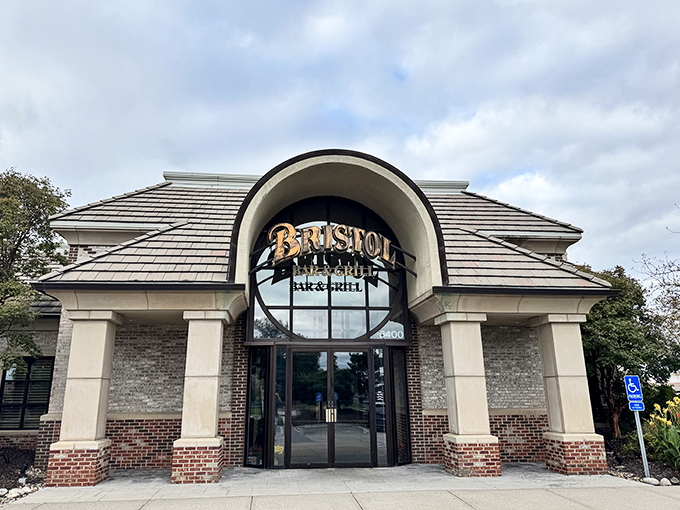 The stone facade of Bristol Seafood Grill stands like a culinary lighthouse in Leawood, beckoning seafood lovers from across the prairie to its coastal-inspired offerings.