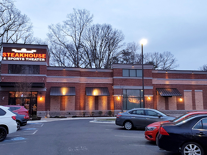 The brick exterior might not scream "food temple," but inside this unassuming building, steak magic happens daily. Like finding a diamond in a strip mall.