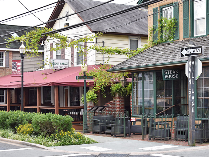 A quaint facade with charm to spare, Steak & Main's street presence whispers rather than shouts &ndash; the culinary equivalent of "speak softly and carry a big ribeye."