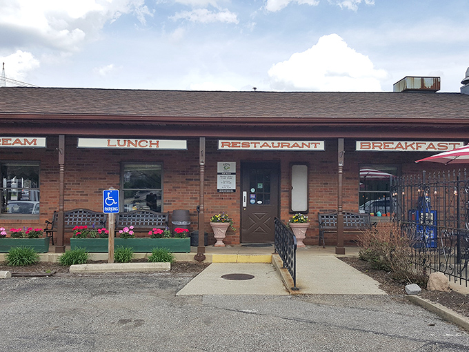 The unassuming brick exterior of Fisher's might fool you, but locals know this modest fa&ccedil;ade hides culinary treasures worth the drive from anywhere in Ohio.