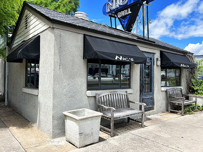 The unassuming exterior of Nic's Grill might fool you, but locals know this modest storefront houses burger greatness worth the inevitable wait.