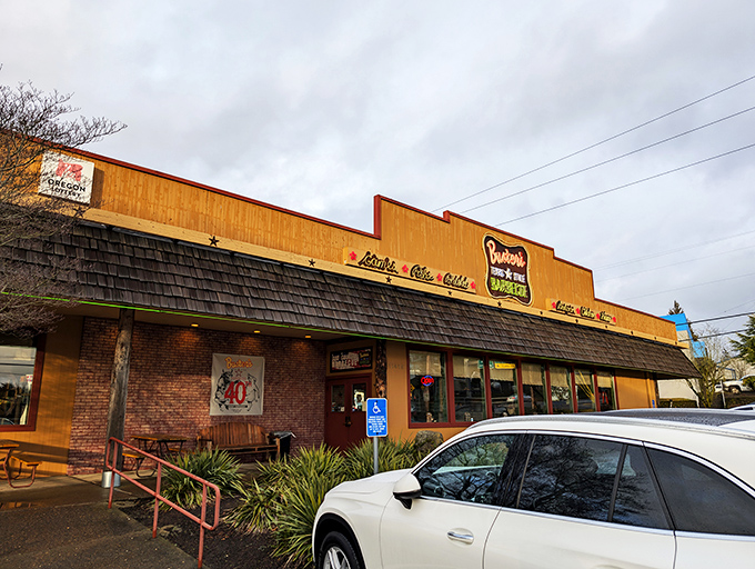 The Lone Star State landed in Tigard with this unassuming storefront. Like finding a diamond in the rough, Buster's exterior promises authentic Texas treasures within.