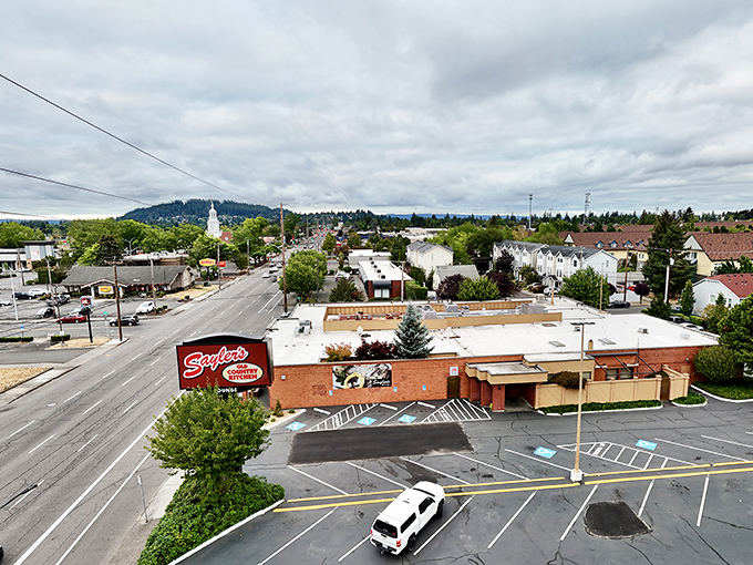 The unassuming brick exterior of Sayler's hides a carnivore's paradise within, like finding a treasure chest disguised as an ordinary mailbox.