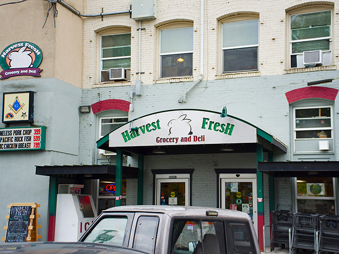 A fresh garden salad bursting with color &ndash; crisp romaine, purple cabbage, and carrots topped with crunchy croutons and ready for a drizzle of dressing.