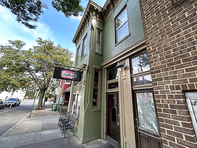 The unassuming mint-green exterior of Mama J's hides culinary treasures that would make even the most jaded food critic weak at the knees.