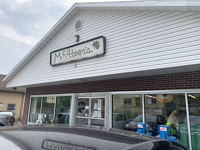 The unassuming exterior of McAteer's hides culinary treasures within, like finding a rare vinyl record in a plain sleeve.