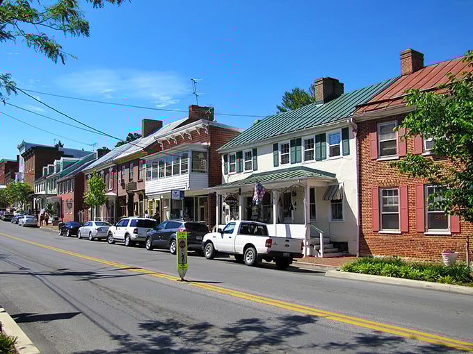 Shepherdstown's historic main street looks like a movie set where American history and modern charm collide in perfect harmony.