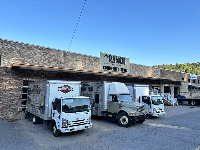 The unassuming brick exterior of The Ranch Community Store hides a treasure trove within. Like finding a five-star restaurant in a gas station, appearances can be delightfully deceiving.