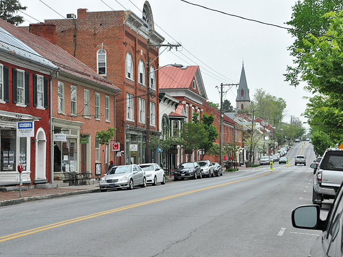 Shepherdstown's historic main street looks like a movie set where American history and modern charm collide in perfect harmony.