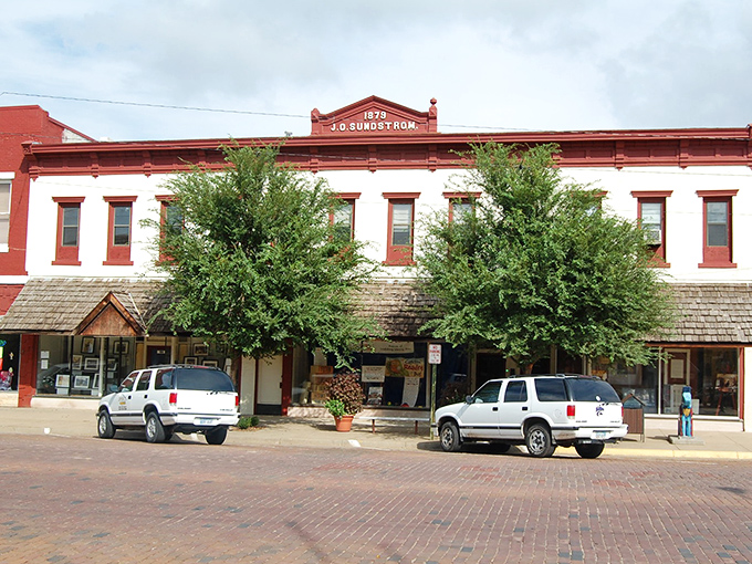Historic buildings line Lindsborg's Main Street, where Swedish heritage isn't just preserved&mdash;it's enthusiastically celebrated every day of the year.